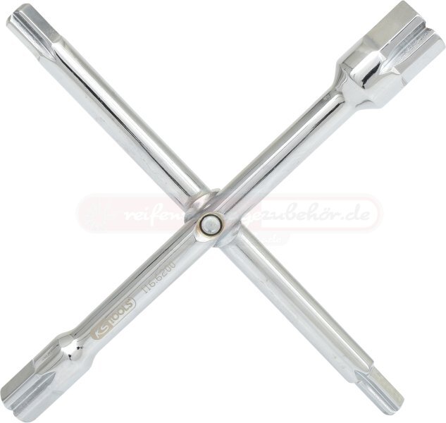 Sanitär-Kreuzschlüssel, 10 Funktionen
