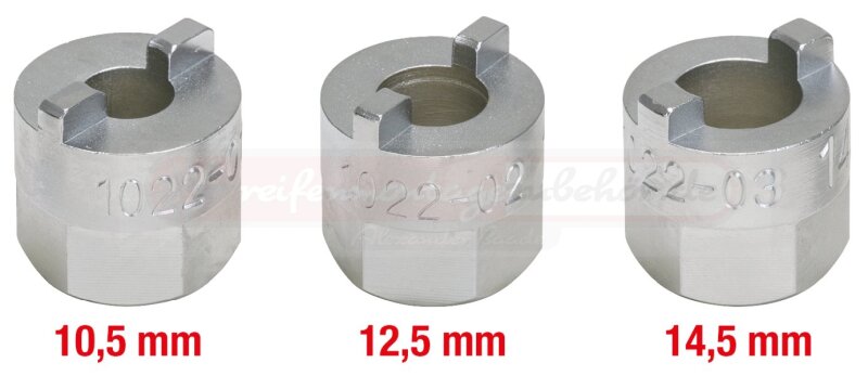 Spezial Nutmuttern-Schlüssel-Satz für VAG, 3-tlg, 29,35