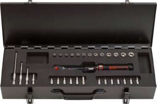 1/4" ERGOTORQUE®precision Ratschen-Drehmomentschlüssel-Satz, 5-25Nm,