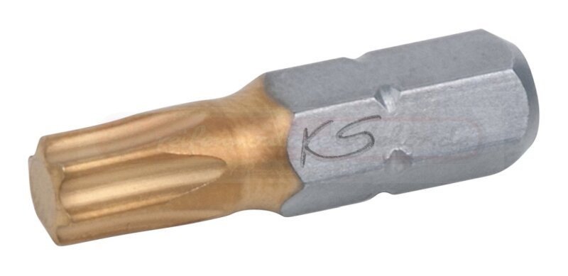 1/4" TIN Bit Torx, 25mm, T40, 5er Pack, 8,29