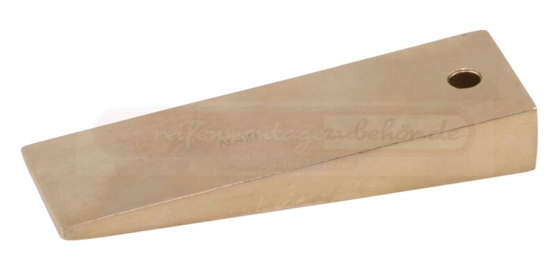 BRONZEplus Keil mit Loch 100x30x15 mm, 28,89